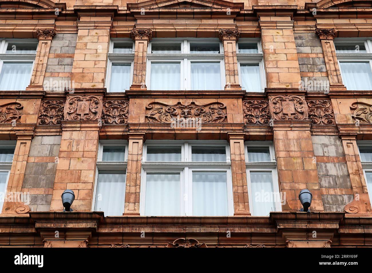 Beautiful British Architecture And Facades Of Residential Buildings The ...