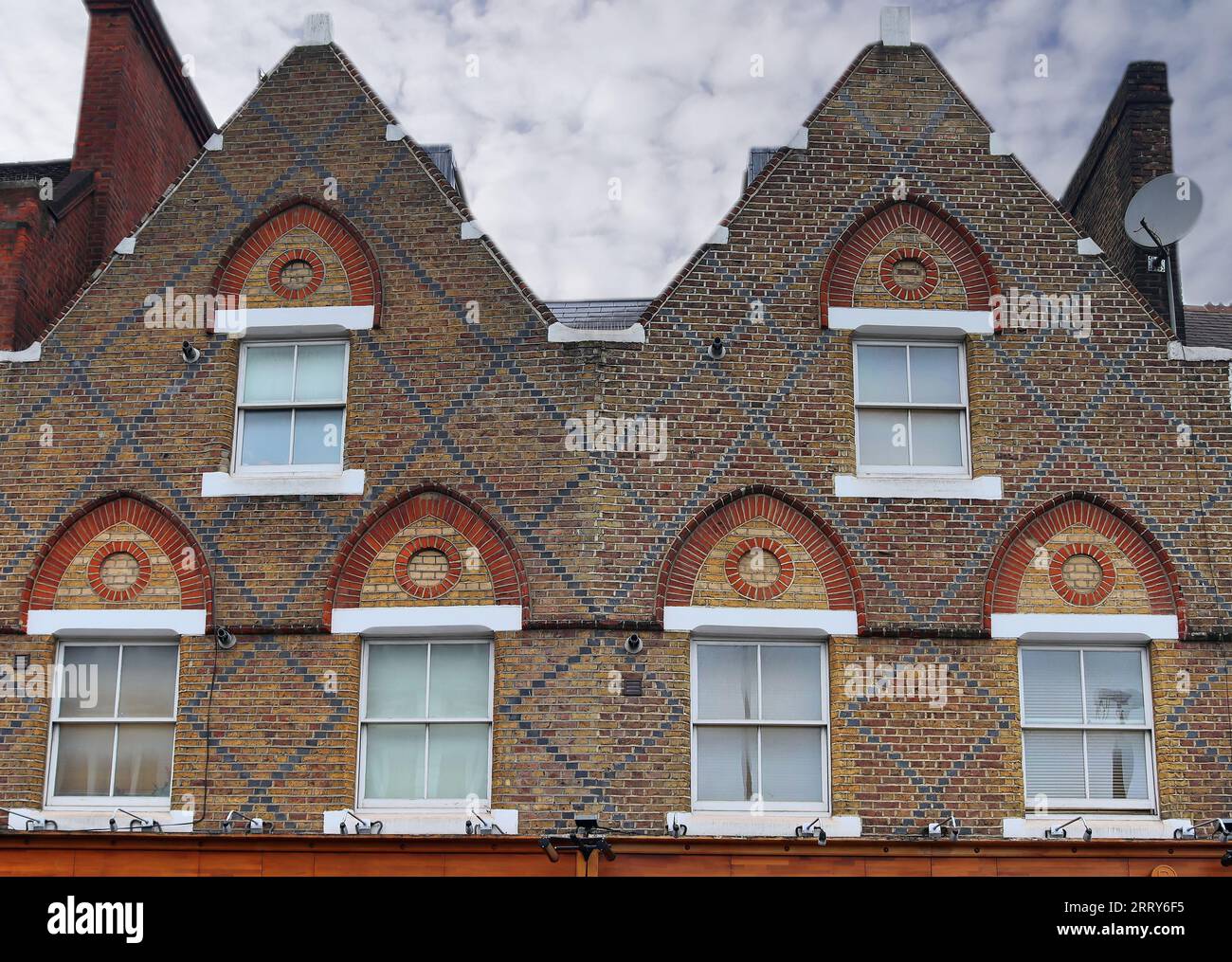 Beautiful British Architecture And Facades Of Residential Buildings The ...