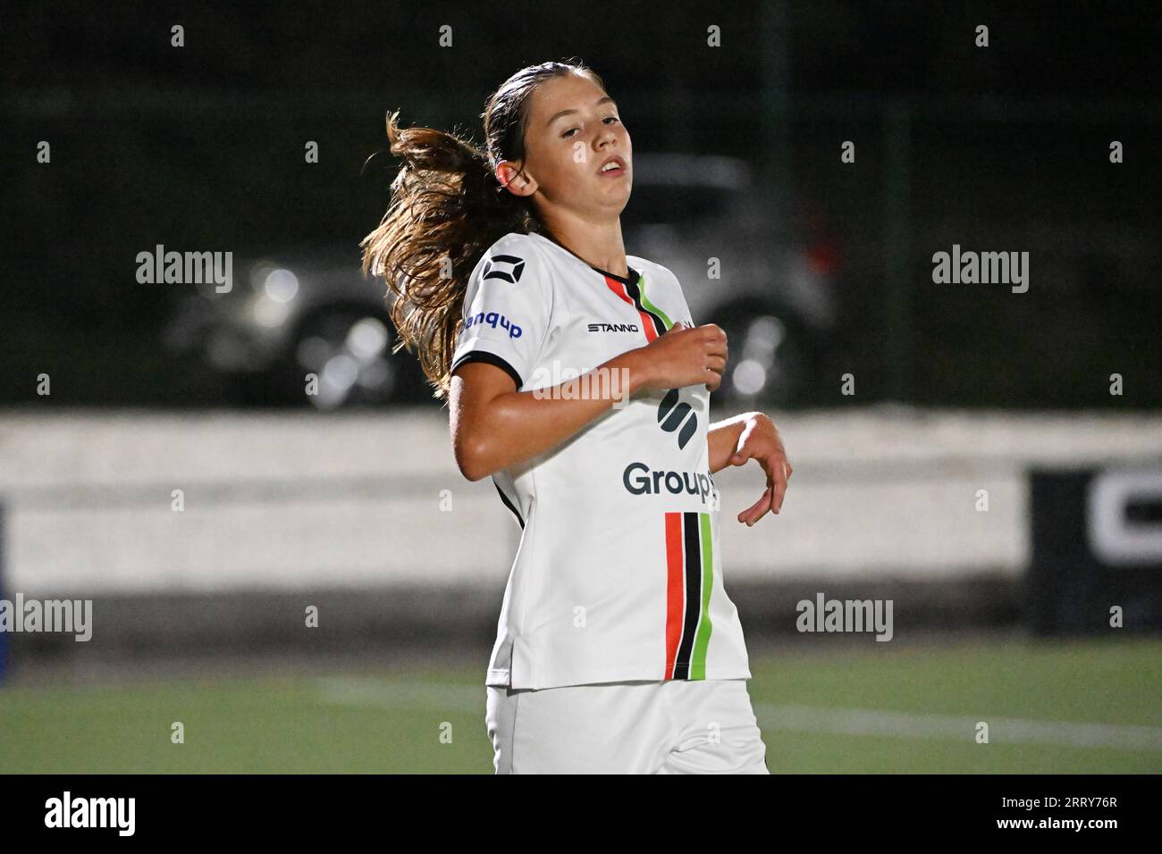 Oud Heverlee, Belgium. 09th Sep, 2023. Aurelie Reynders (15) of OHL ...