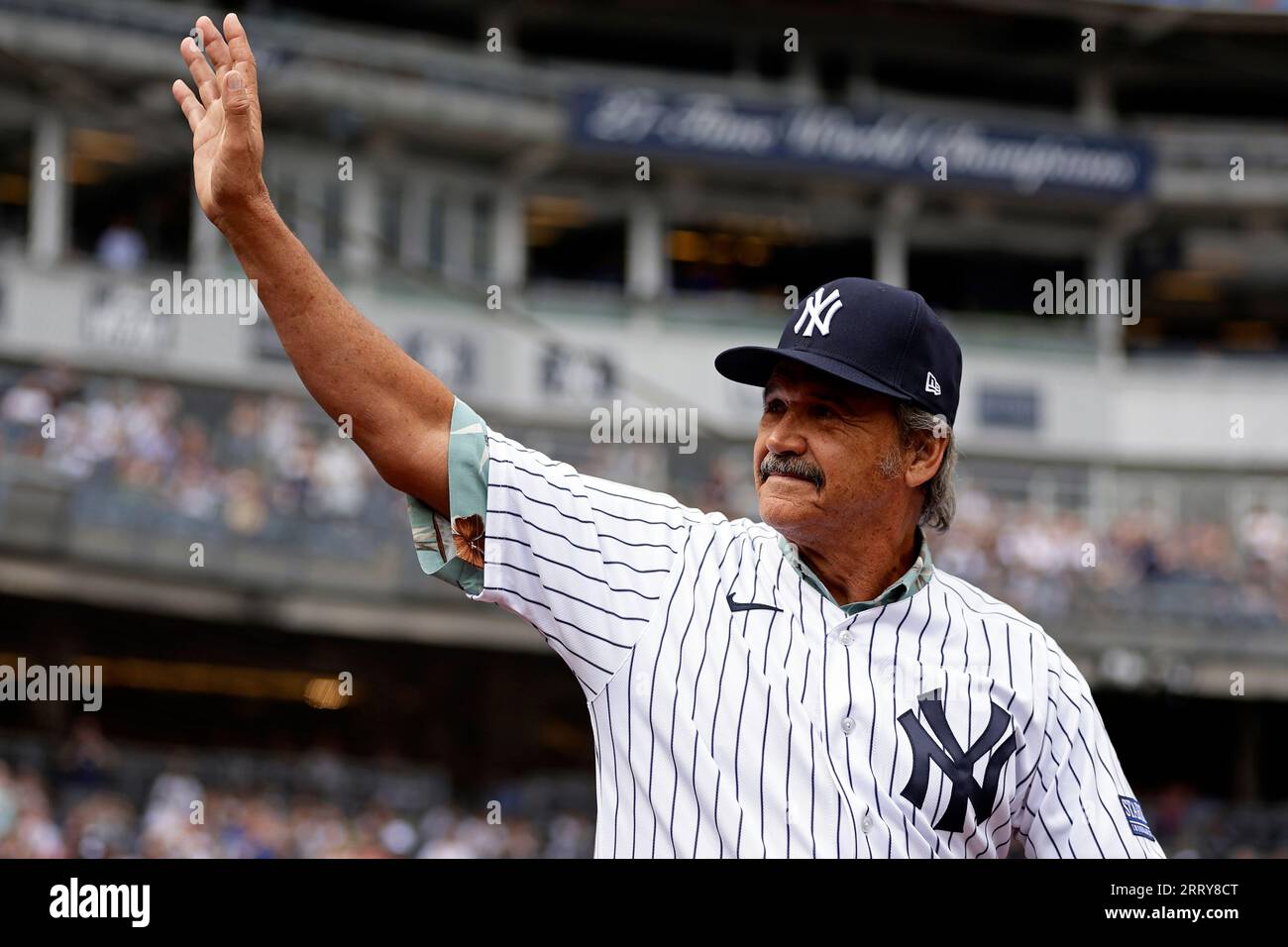 Former New York Yankees' Ron Guidry is seen during Yankees Old-Timers ...