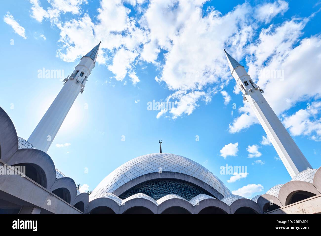 Istanbul, Turkey - September 9, 2023: Exterior view of Sakirin Mosque ...