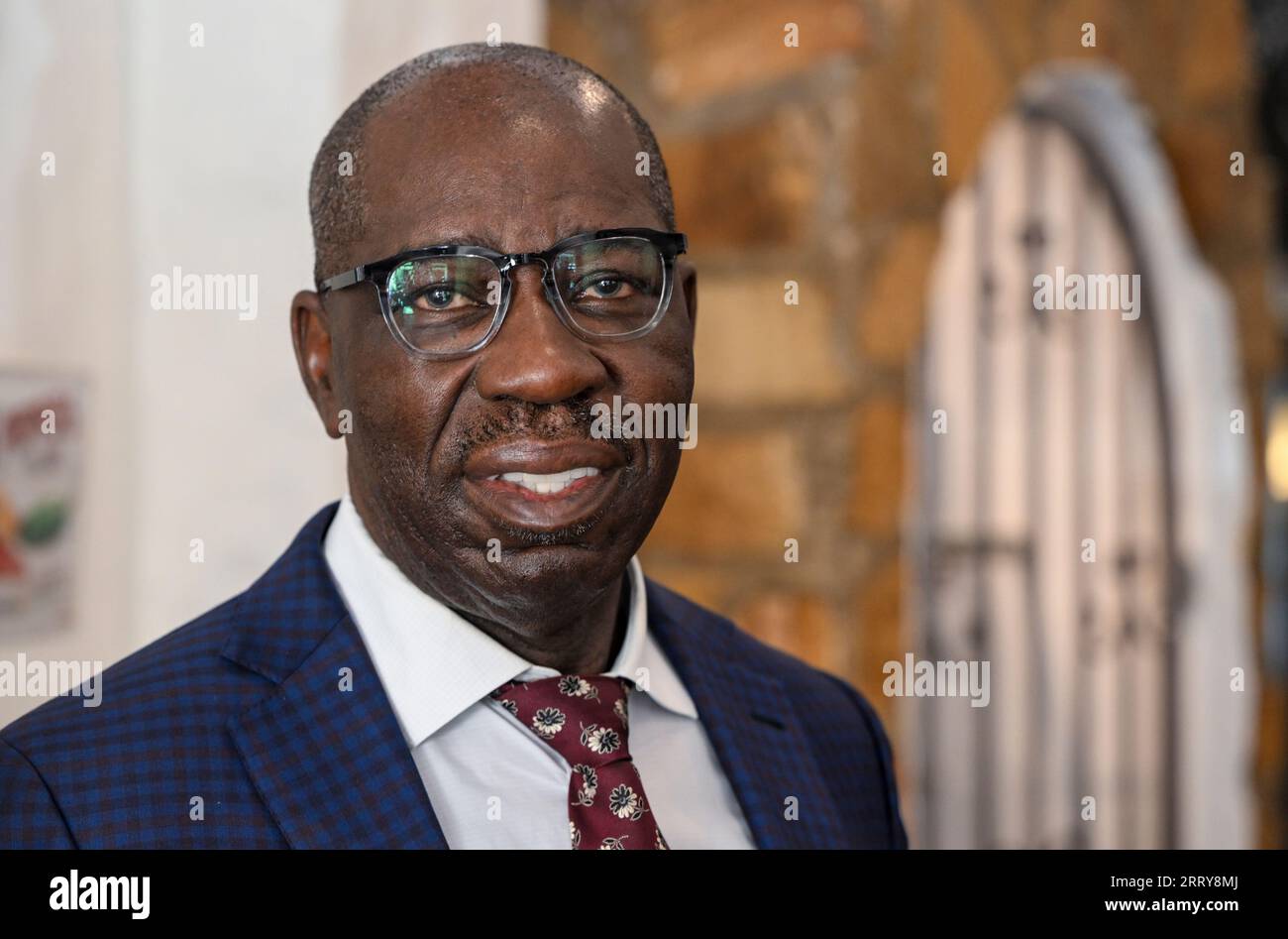 Berlin, Germany. 07th Sep, 2023. Godwin Obaseki, governor of Edo State ...