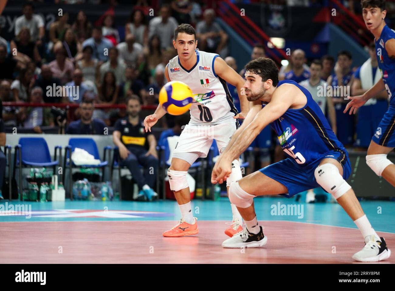 Bari, Italy. 09th Sep, 2023. Italy's Daniele Lavia in action during ...