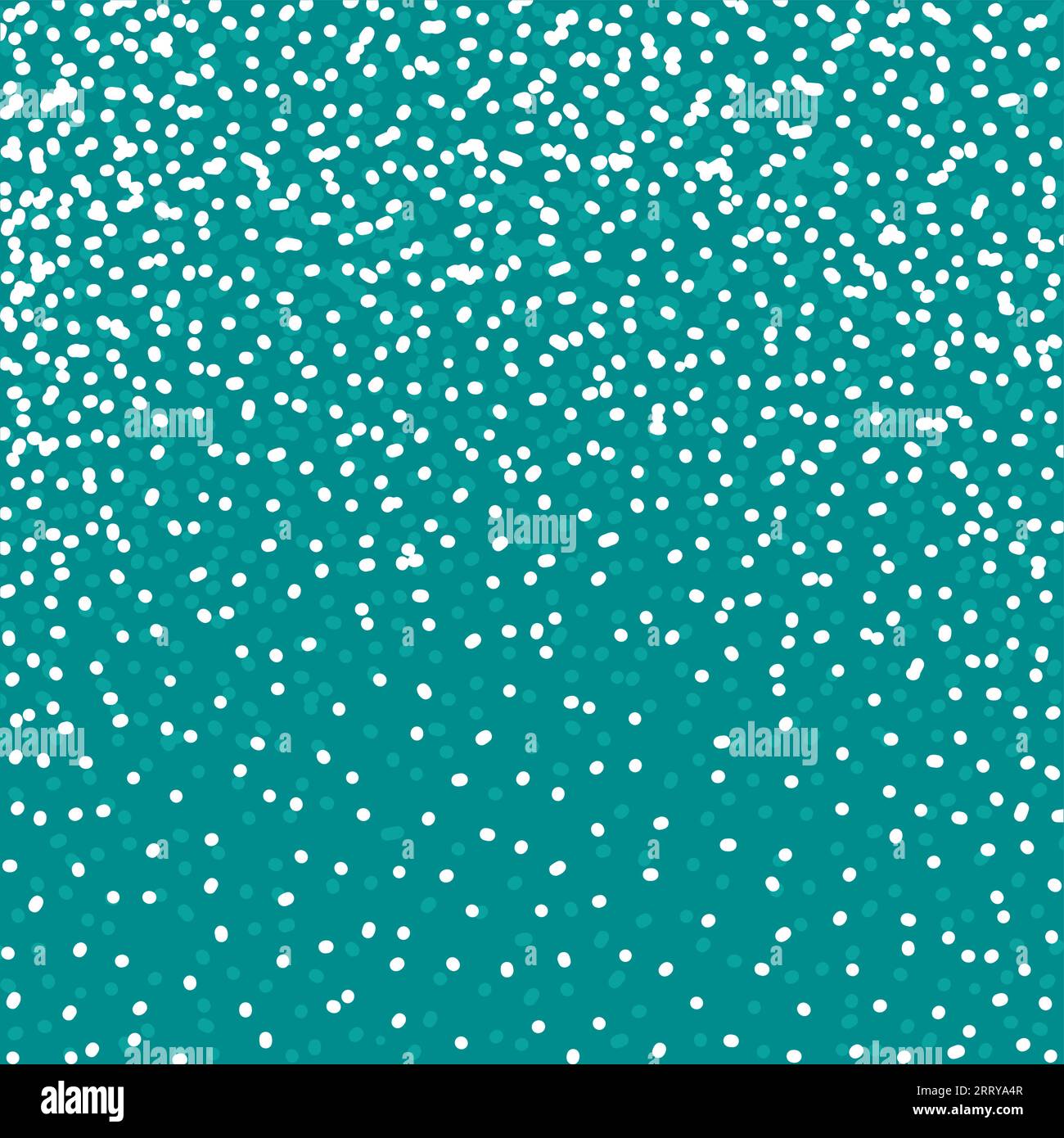 Blue background of white snow dots. Vector illustration Stock Vector ...
