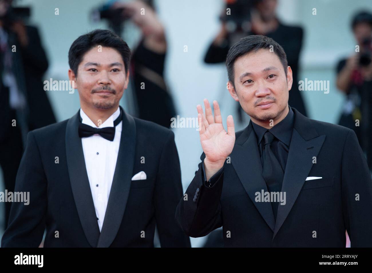 Venice, Italy. 09th Sep, 2023. Japanese director Ryusuke Hamaguchi and ...