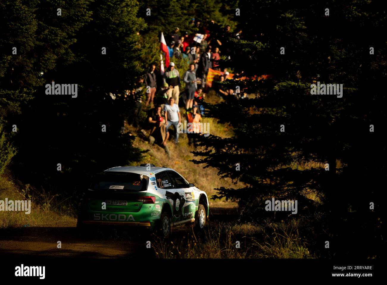 22 Sami PAJARI (FIN), Enni MÄLKÖNEN (FIN), TOKSPORT WRT, SKODA Fabia RS ...