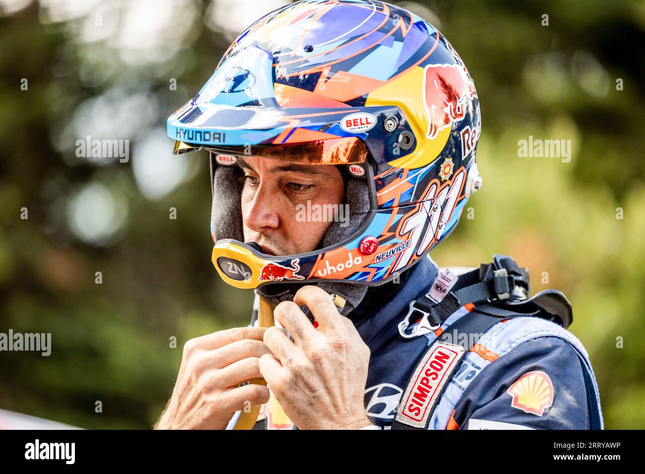 NEUVILLE Thierry (FRA), HYUNDAI I20 N Rally1 Hybrid, portrait during ...