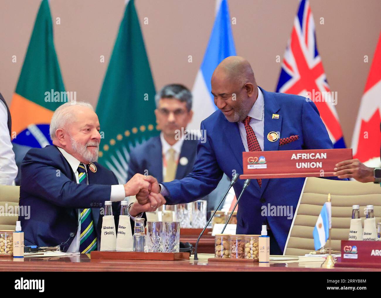 G20 india 2023 african union hi-res stock photography and images - Alamy
