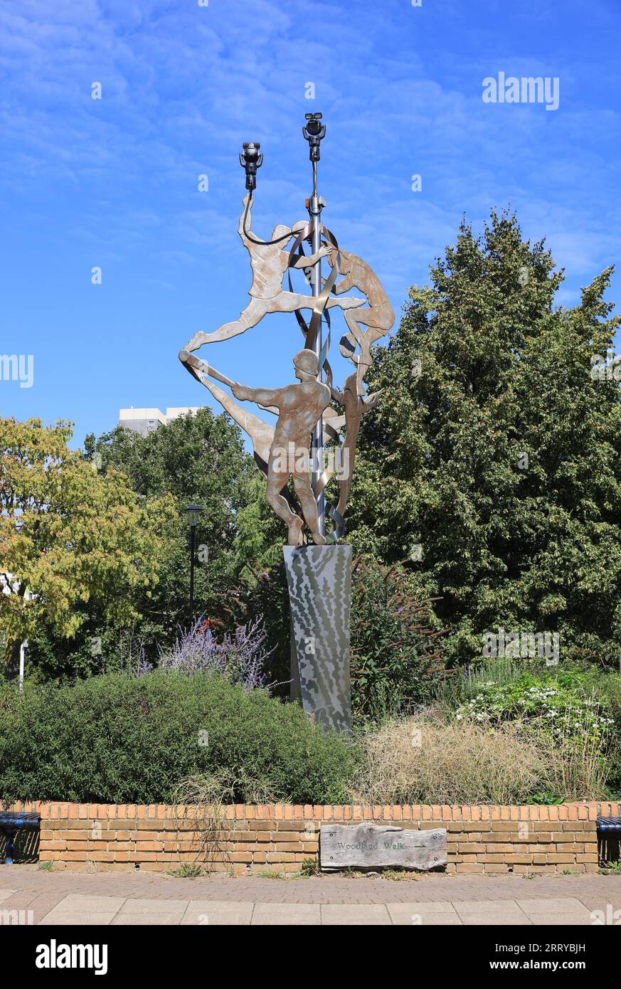 Weavers Fields, named to commemorate the historic local silk weaving ...