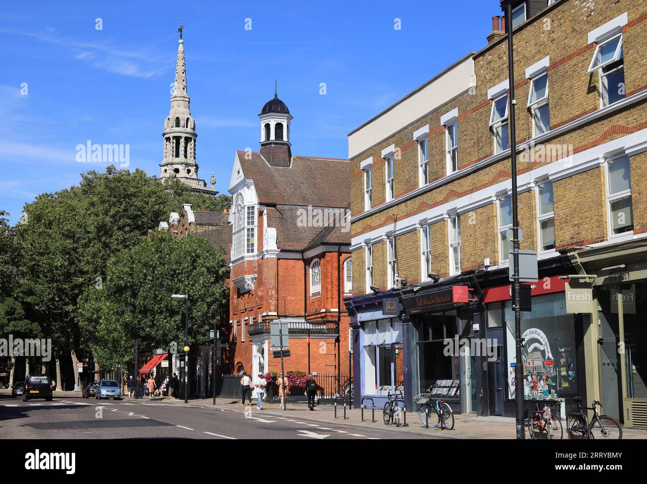 St marys church upper street islington hi-res stock photography and ...