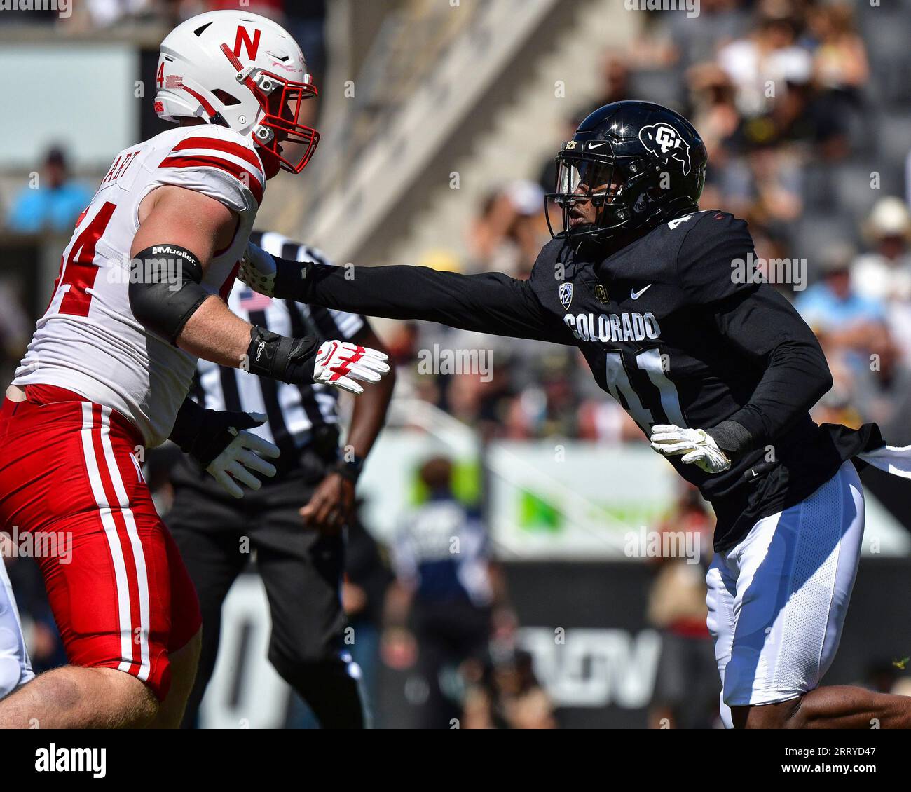 September 09, 2023: Colorado Buffaloes linebacker Khairi Manns (41 ...