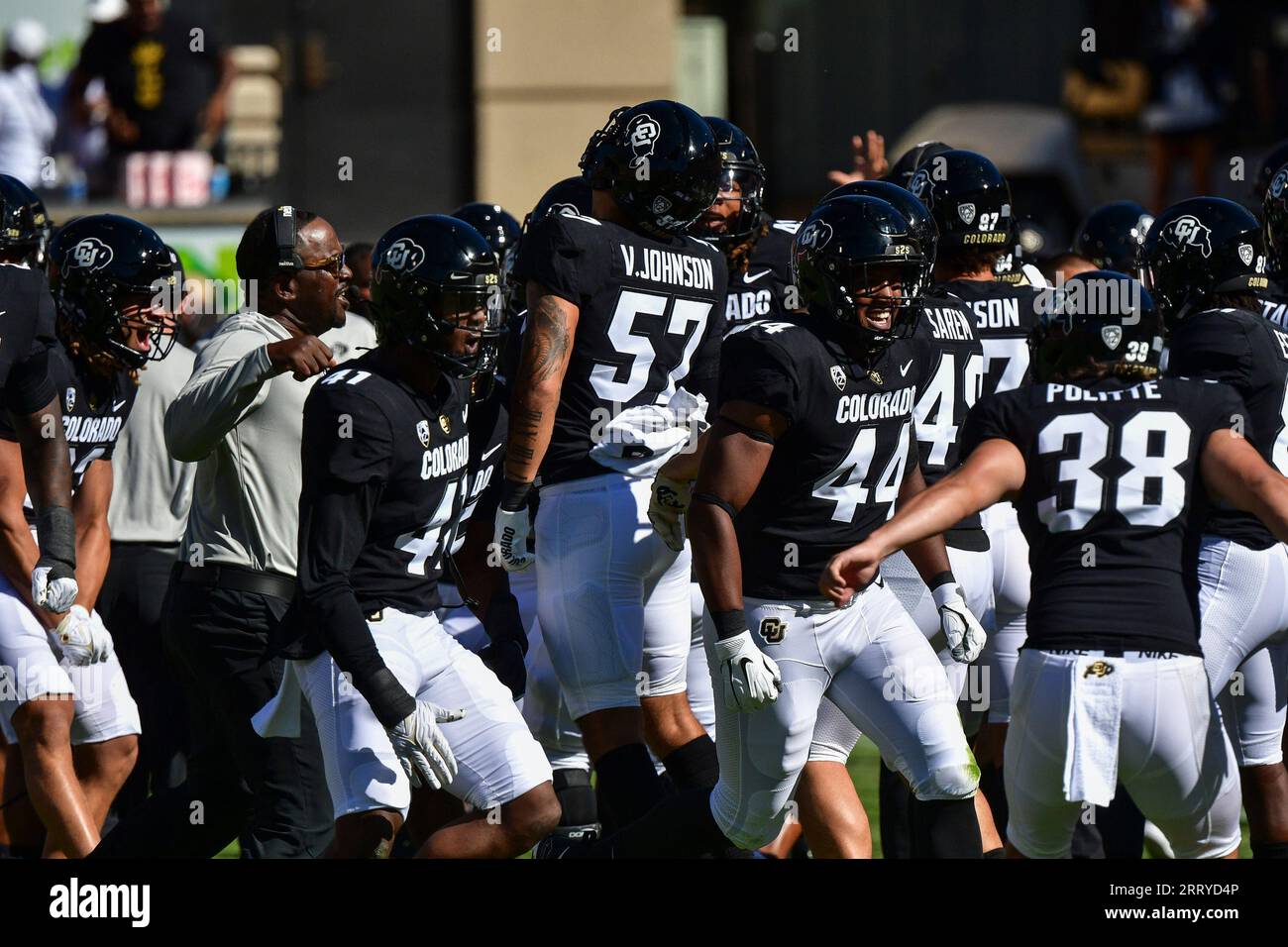 Boulder, CO, USA. 09th Sep, 2023. Colorado Buffaloes linebacker Jordan ...