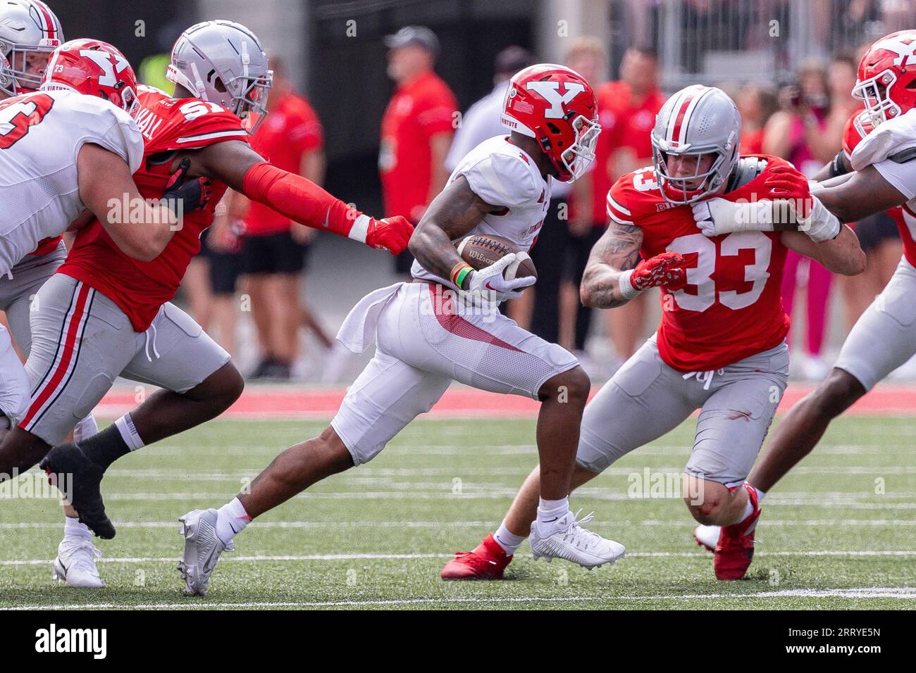 September 9, 2023, Columbus, Ohio, U.S: Youngstown State Penguins ...