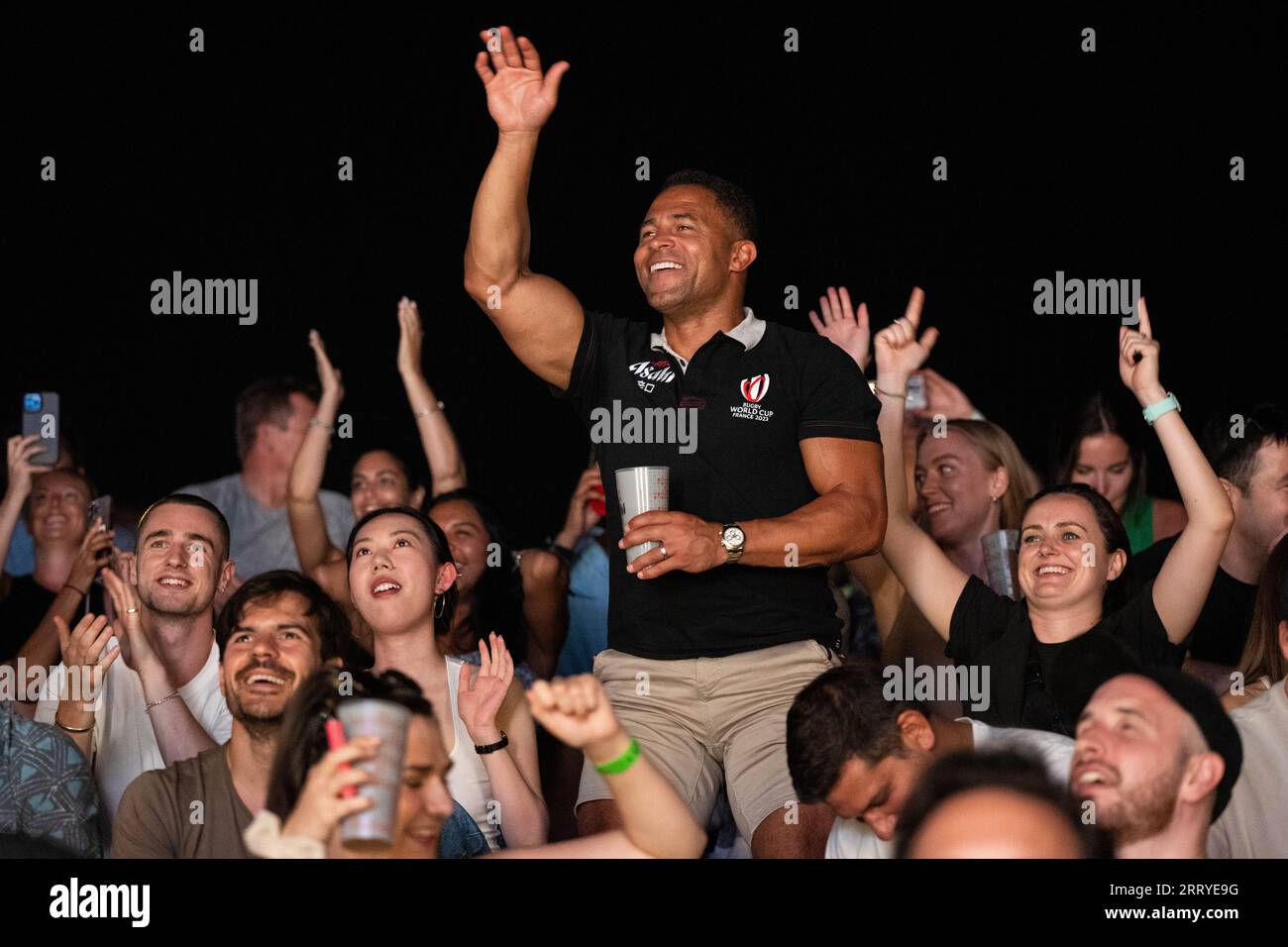 EDITORIAL USE ONLY Former England rugby player Jason Robinson at a ...