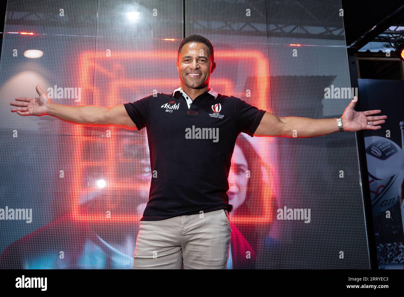EDITORIAL USE ONLY Former England rugby player Jason Robinson at a ...