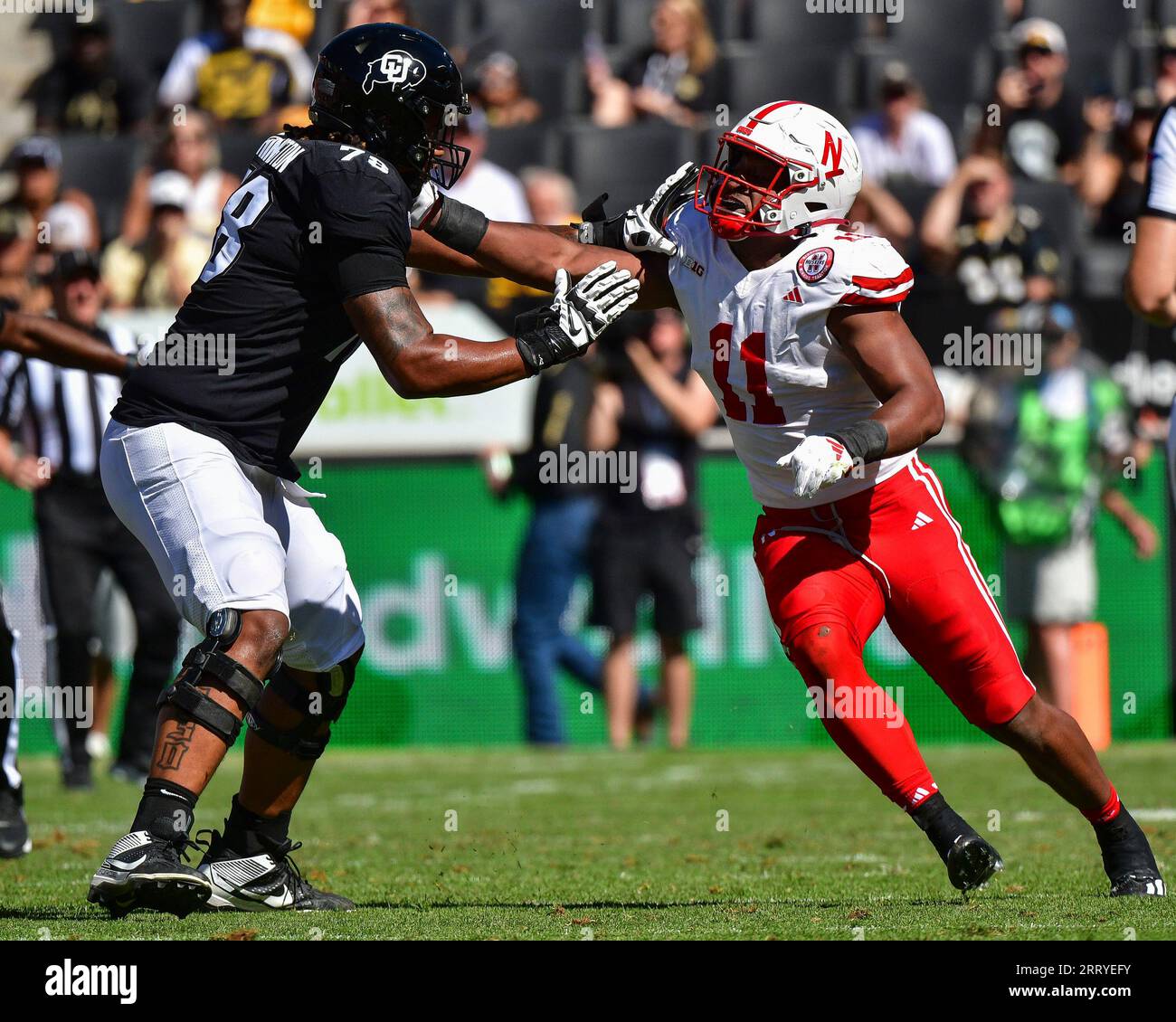 USA. 09th Sep, 2023. September 09, 2023: Nebraska Cornhuskers wide ...