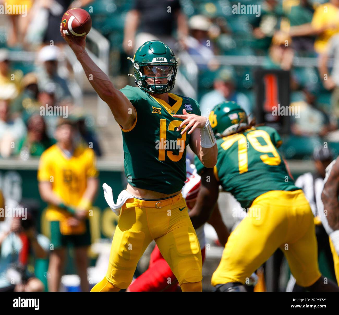 September 9 2023 Baylor Quarterback Sawyer Robertson 13 Passes The