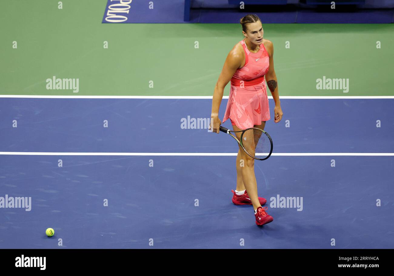 Flushing Meadow, United States. 09th Sep, 2023. Aryna Sabalenka of ...