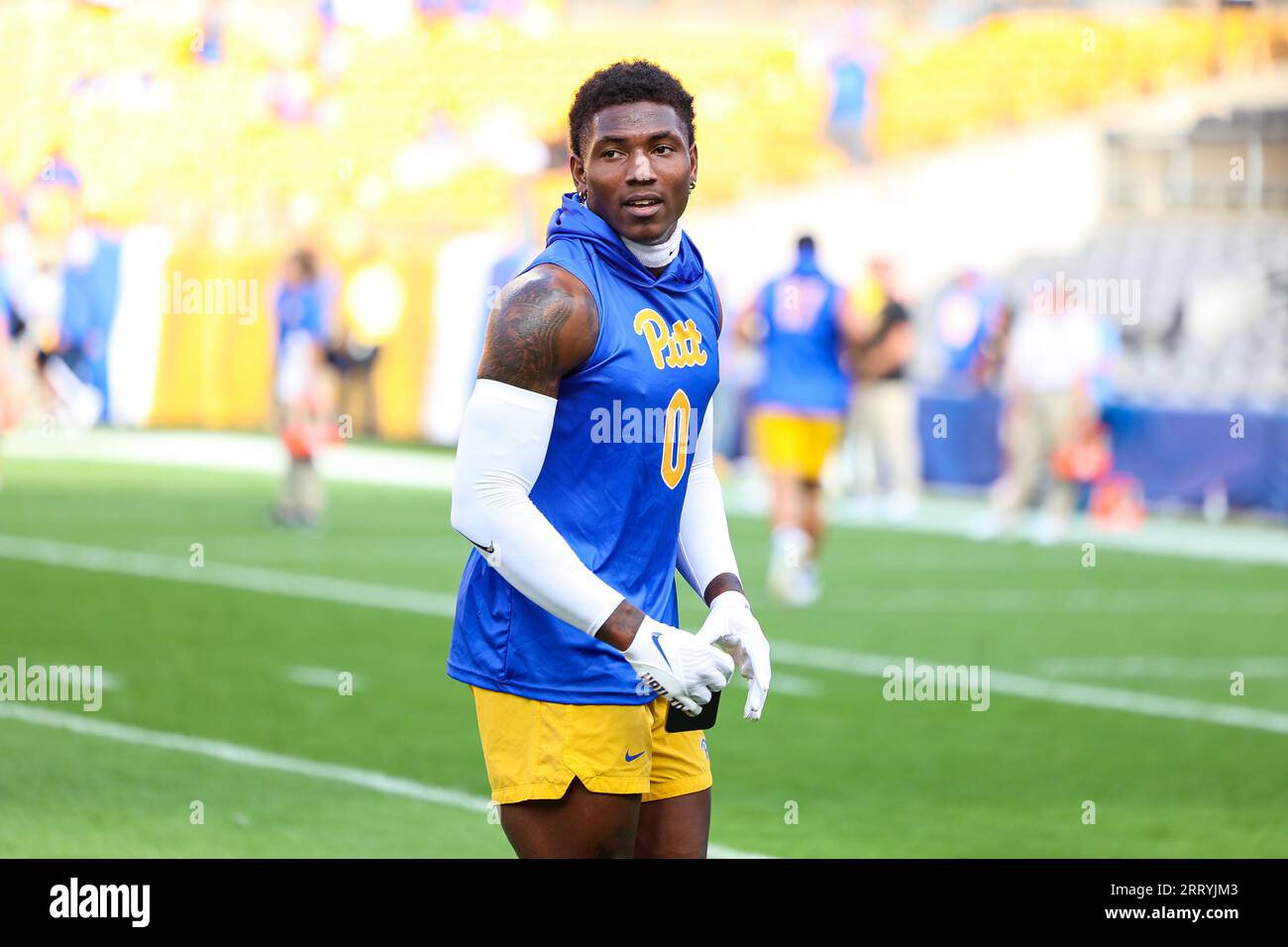 Pittsburgh, Pennsylvania, USA. 09th Sep, 2023. Pitt Panthers wide ...
