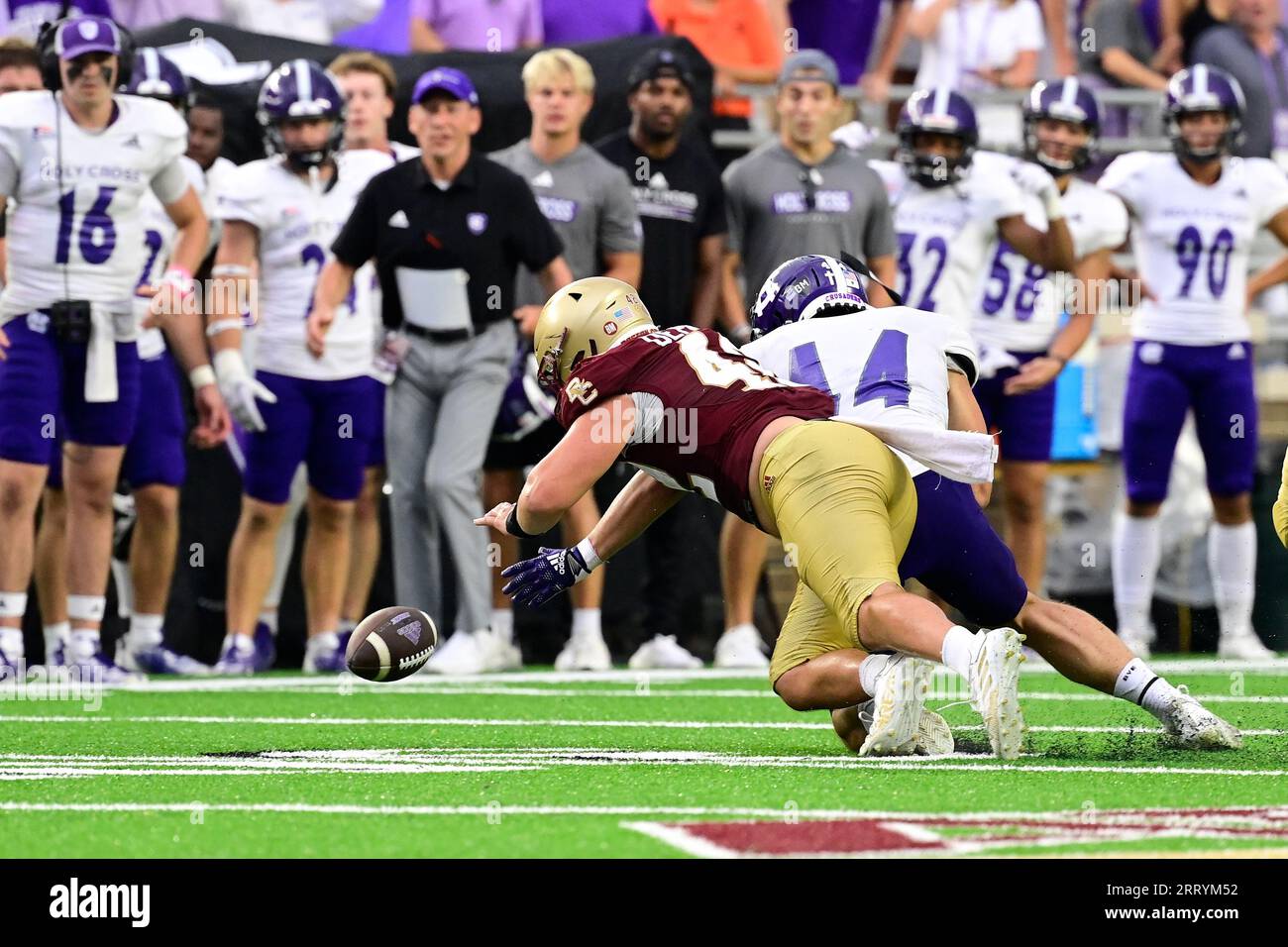 Chestnut Hill, Mass. 9th Sep, 2023. Boston College Eagles linebacker ...