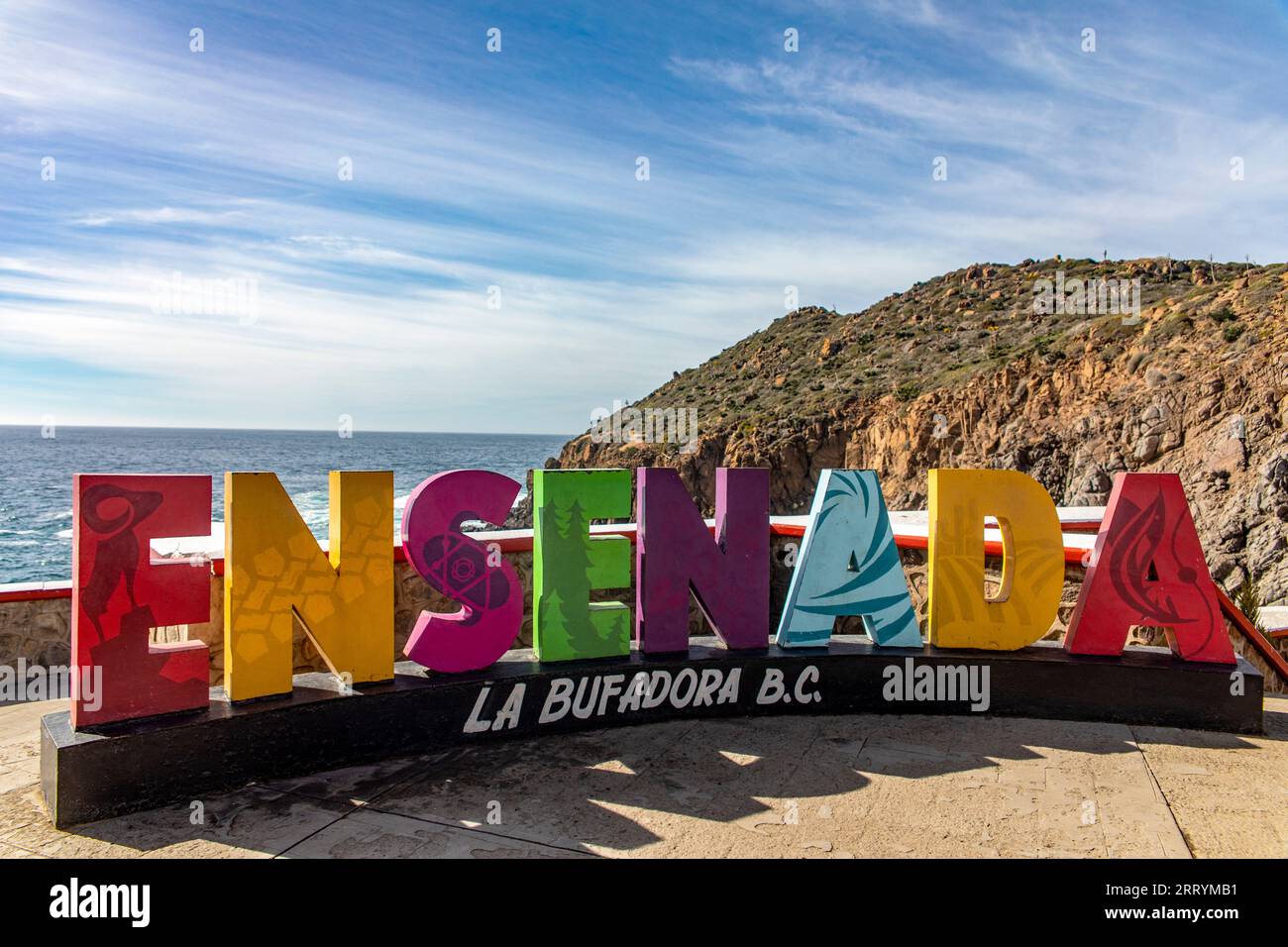 La Bufadora, Mexico, September 9, 2023: Poster of La Bufadora which is ...