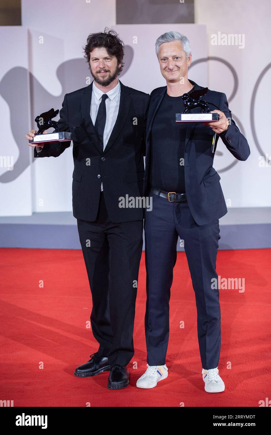 Venice, Italy. 09th Sep, 2023. Alex Braverman poses with the Venice ...