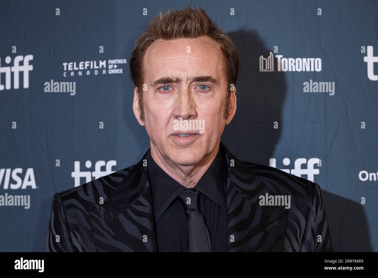 Nicolas Cage attends the premiere of "Dream Scenario" at the Royal ...