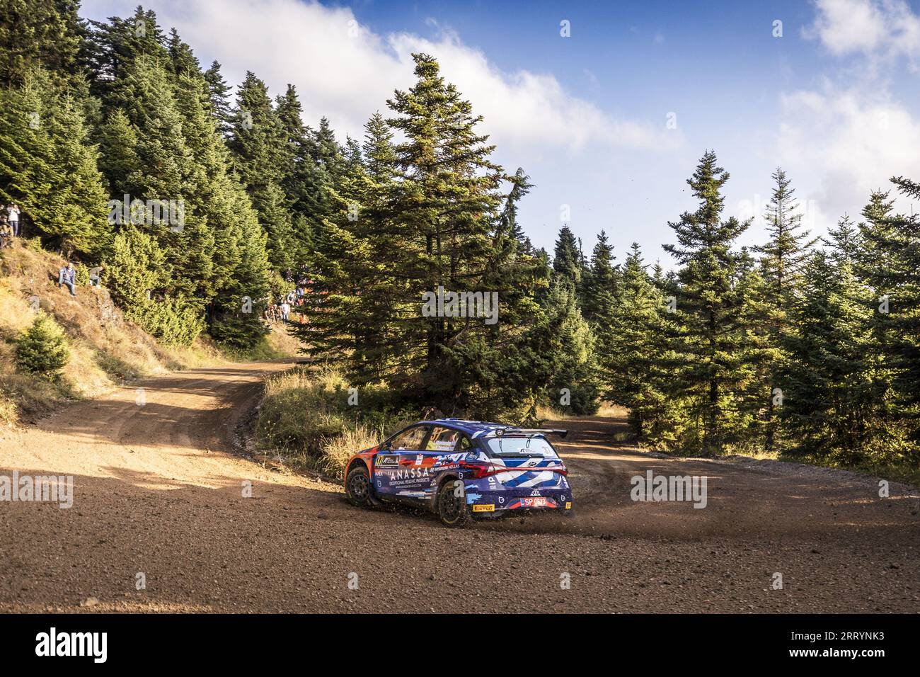 37 Lambros ATHANASOULAS (GRC), Nikolaos ZAKCHAIOS (GRC), HYUNDAI i20 N ...