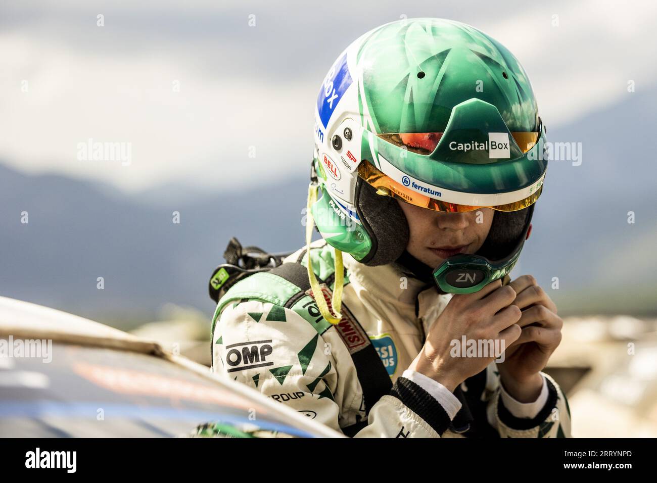 PAJARI Sami (FIN), SKODA Fabia RS, RC2, Rally2, portrait during the ...