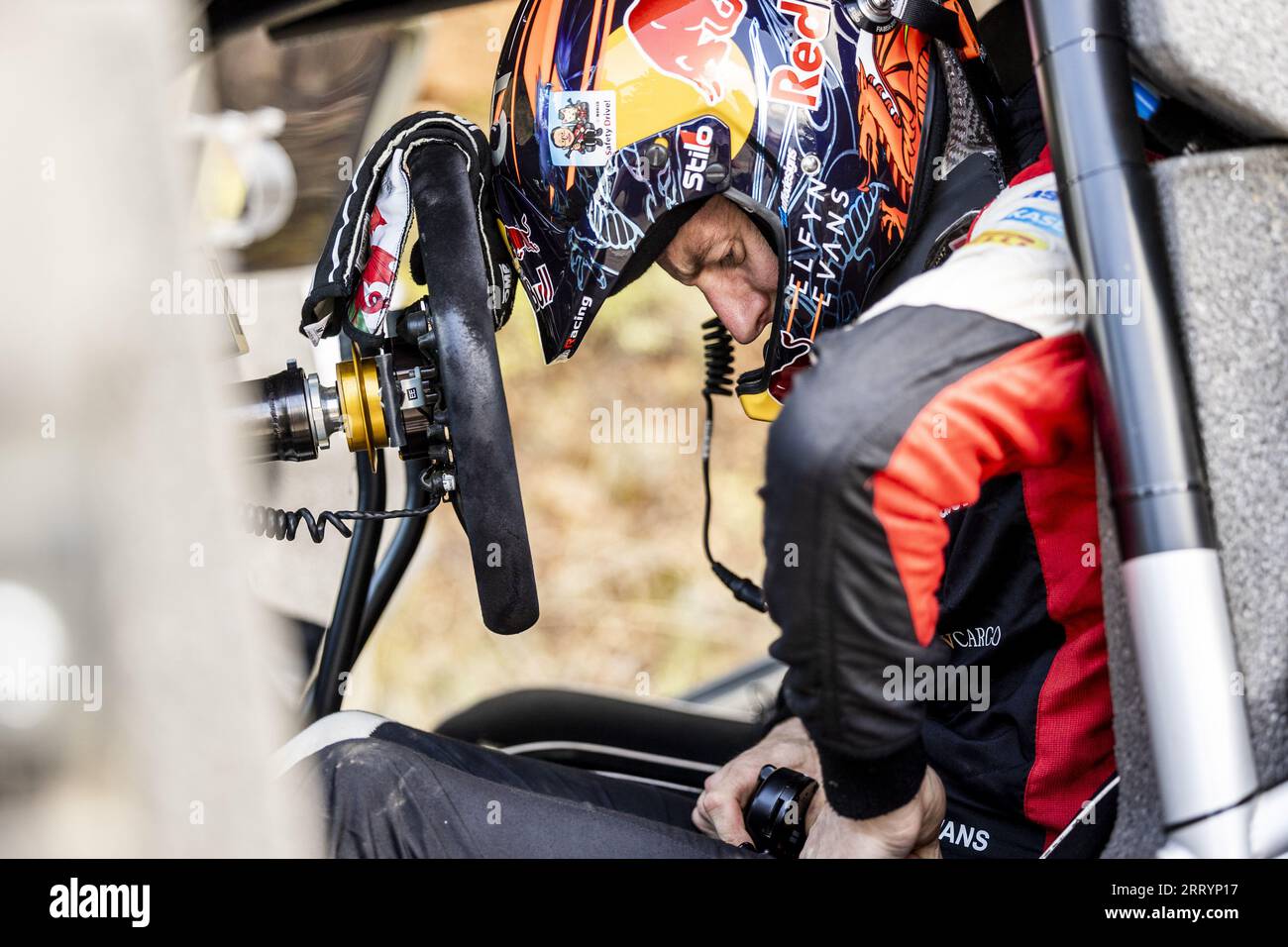 EVANS Elfyn (GBR), TOYOTA GR Yaris Rally1 Hybrid, portrait during the ...