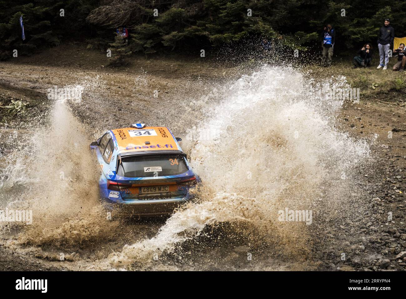 34 Lauri JOONA (FIN), Tuukka SHEMEIKKA (FIN), SKODA FABIA Evo, RC2 ...