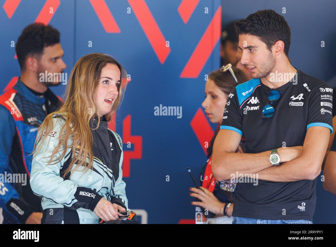Esteban ocon portrait hi-res stock photography and images - Alamy