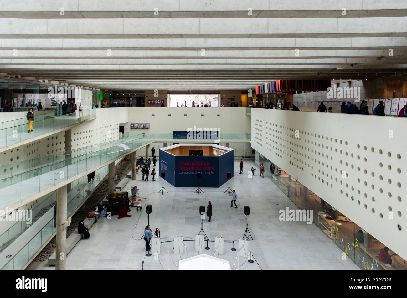 Interiors of La Moneda culture center, Santiago, Chile Stock Photo - Alamy