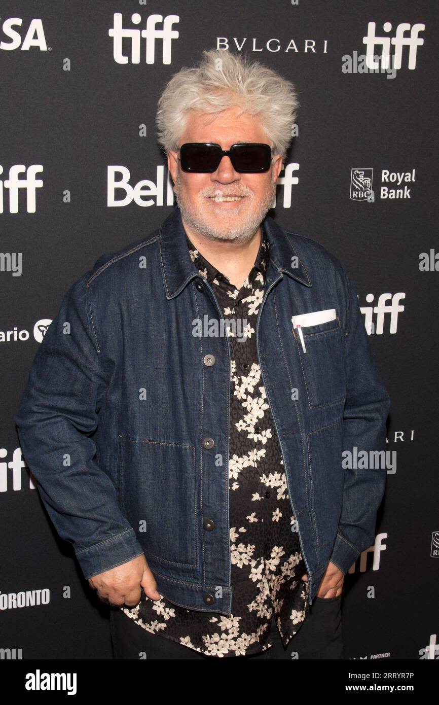 September 9, 2023, Toronto, Ontario, Canada: Pedro Almodovar at the ...