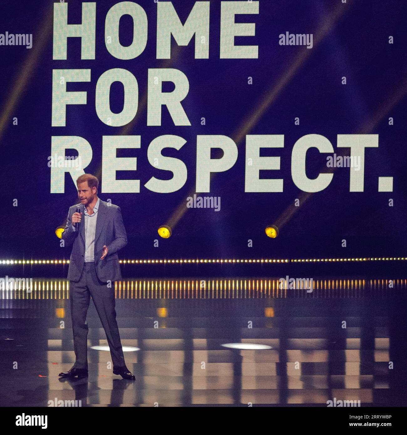 Düsseldorf, Germany. 09th Sep, 2023. Prince Harry, the Duke of Sussex ...