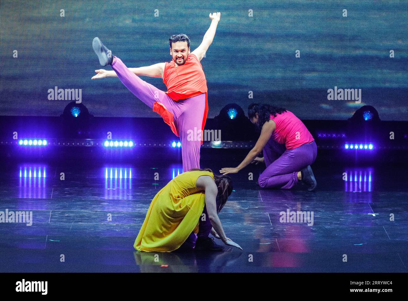 Düsseldorf, Germany. 09th Sep, 2023. Axis Dance Company perfom a ...