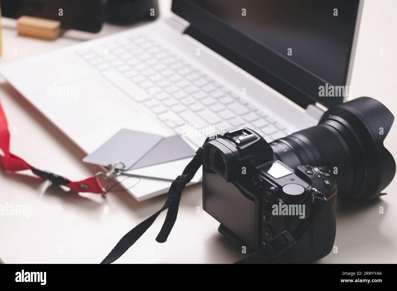 Professional with laptop hi-res stock photography and images - Alamy