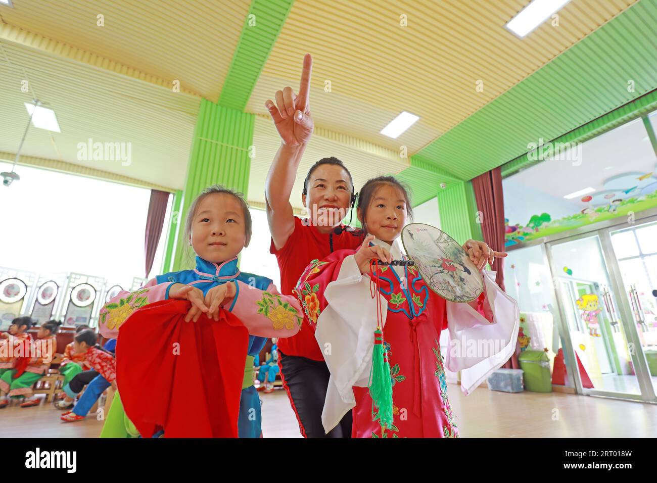 Kindergarten children drama hi-res stock photography and images - Alamy