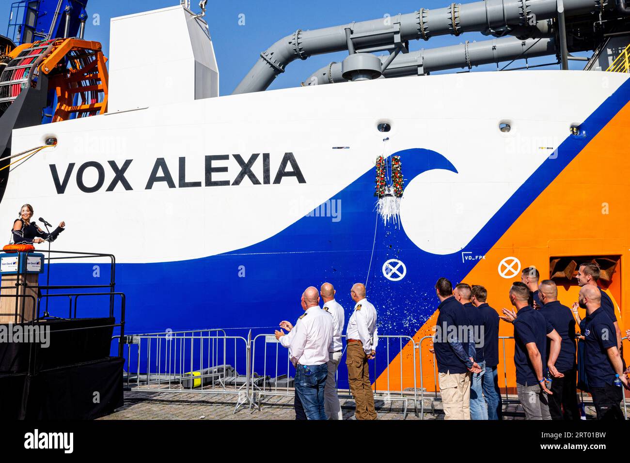 Rotterdam Netherlands 9th Sep 2023 Rotterdam Netherlands September 9 Princess Alexia Of