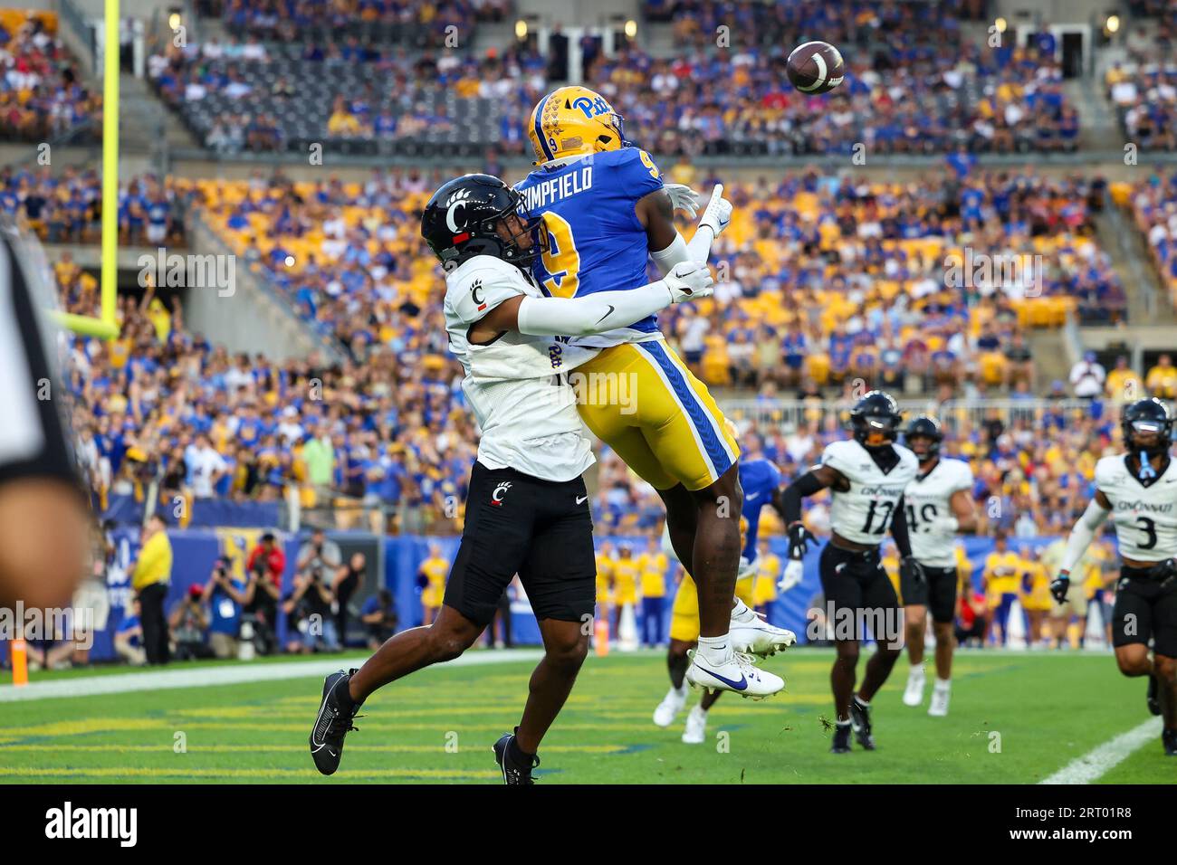 September 09, 2023: Pitt Panthers wide receiver Konata Mumpfield (9 ...