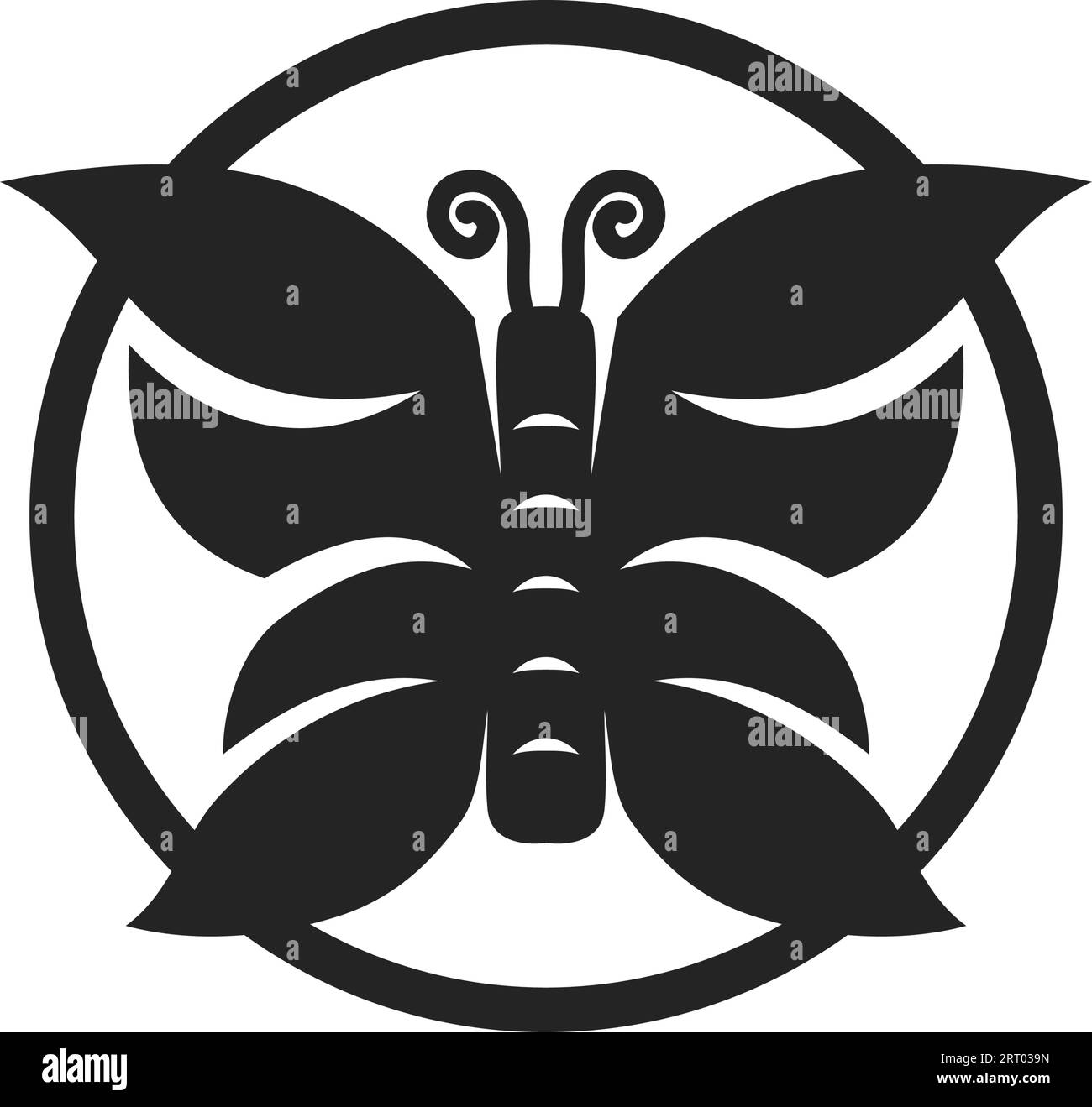 butterfly logo template Isolated. Brand Identity. Icon Abstract Vector ...