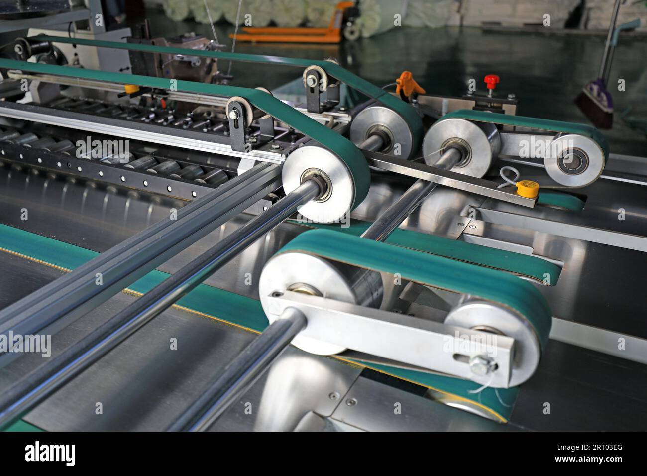 Machinery and equipment of fiber spinning production line, North China ...