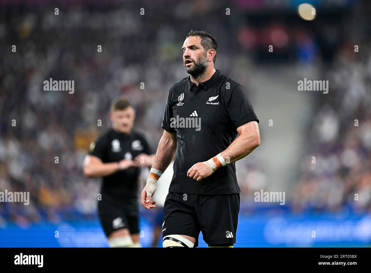 Paris, France. 08th Sep, 2023. Samuel Sam Whitelock during the Rugby ...