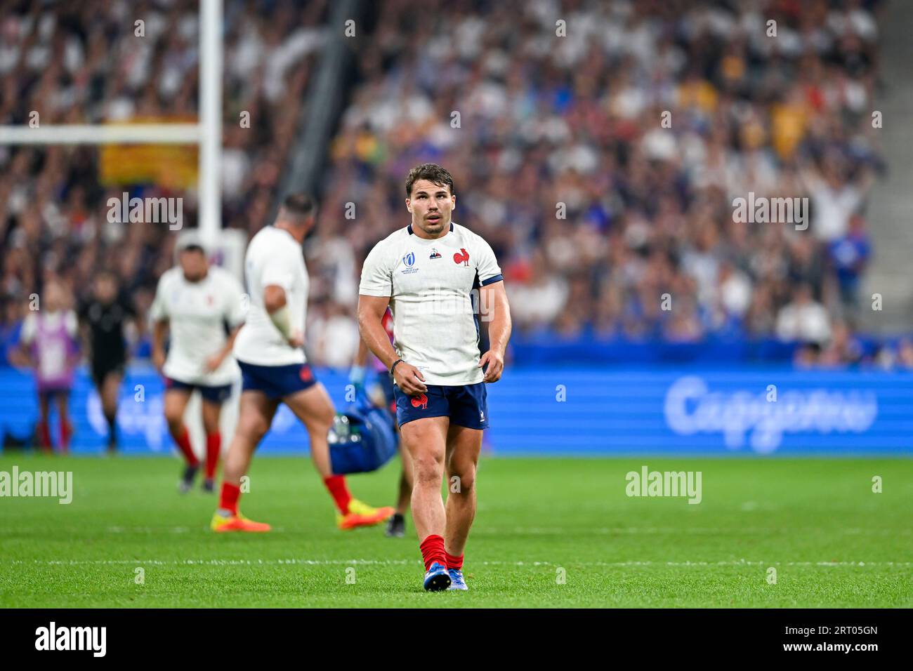 Paris, France. 08th Sep, 2023. Antoine Dupont during the Rugby World ...