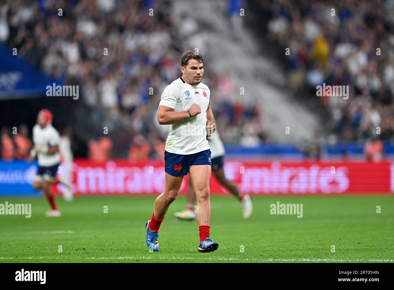Paris, France. 08th Sep, 2023. Antoine Dupont during the Rugby World ...