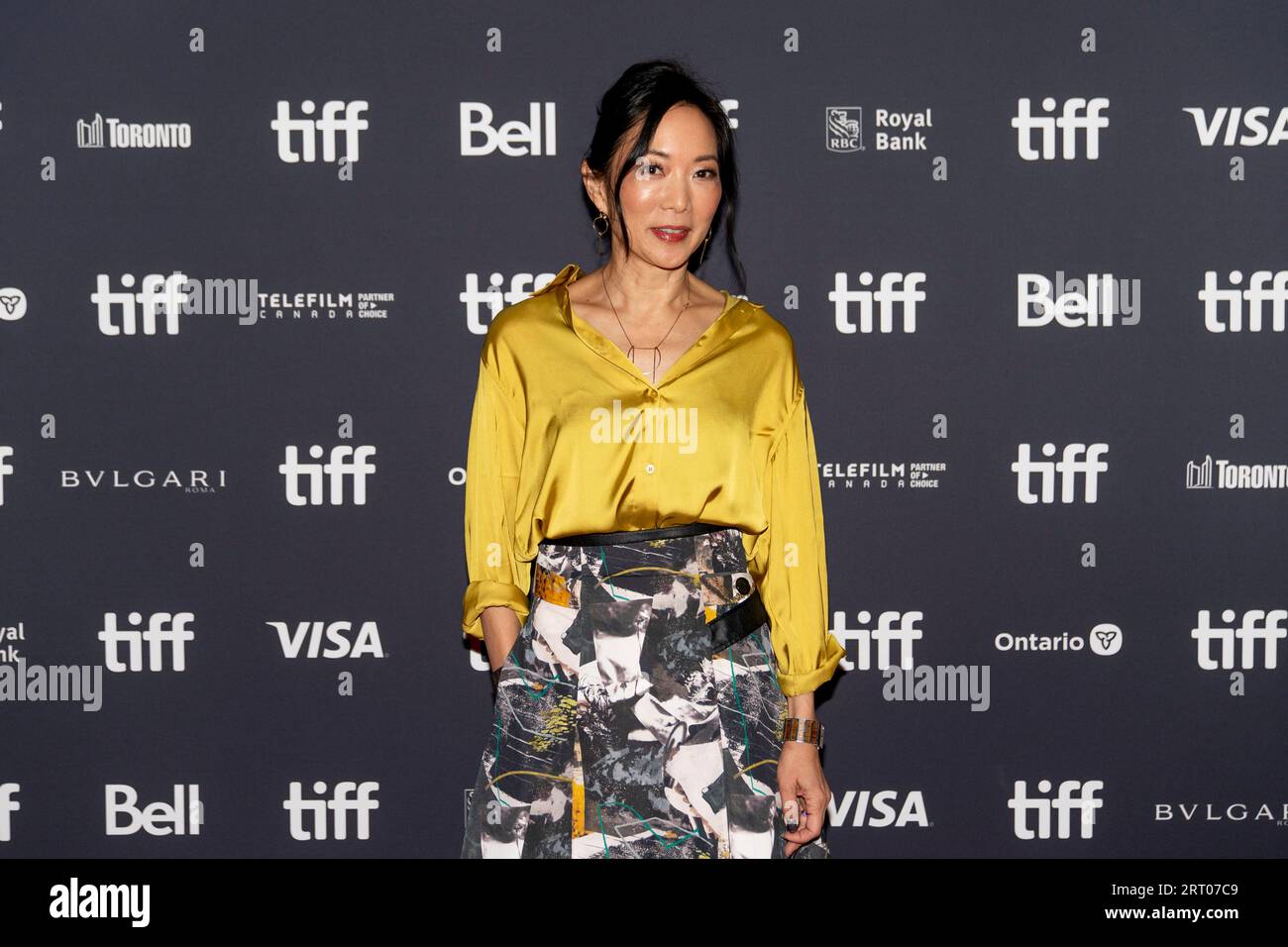 Jessica Yu arrives on the red carpet for the showing of "Quiz Lady" at ...