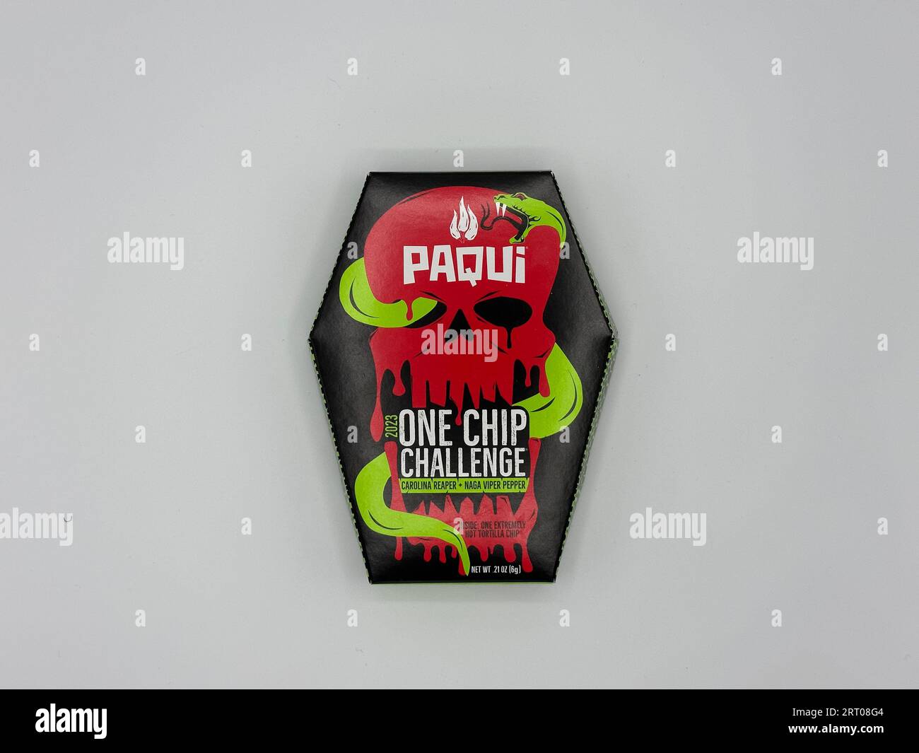 Kansas City, Kansas - September 9, 2023: The Safety of the Paqui One ...