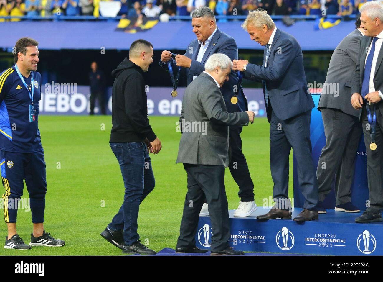 Buenos Aires, Argentina. 9th Sep, 2023. Claudio Tapia, president of AFA ...