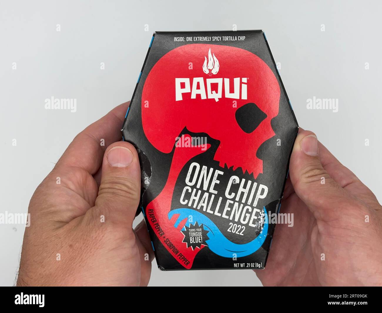 Kansas City, Kansas - September 9, 2023: The Safety of the Paqui One ...