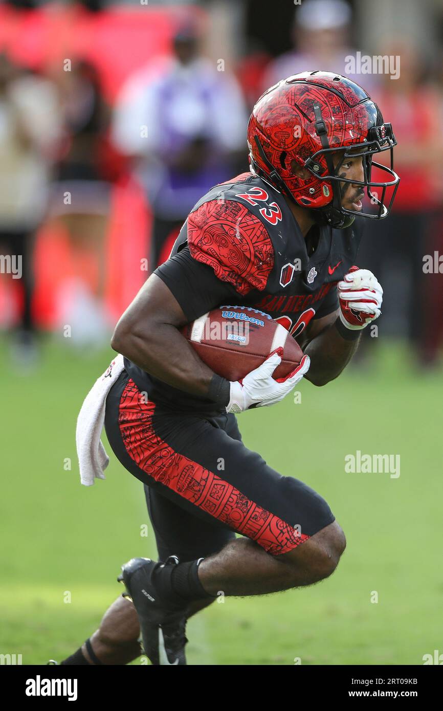 SAN DIEGO, CA - SEPTEMBER 9: San Diego State Aztecs running back Kenan ...